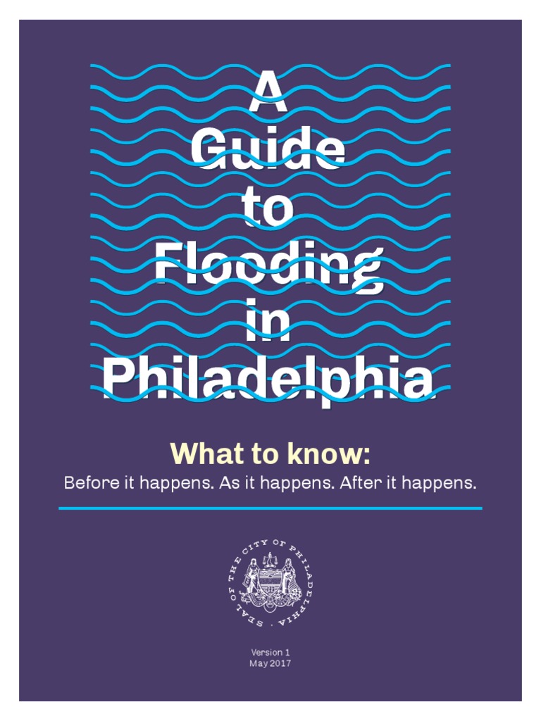 A Guide To Flooding in Philadelphia | PDF | Combined Sewer | Flood