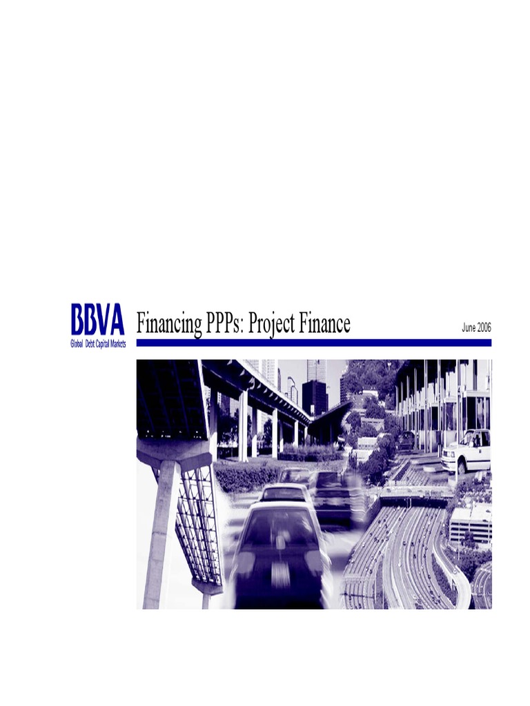 Financing PPPs. Project Finance. BBVA PDF | PDF | Project Finance | Debt