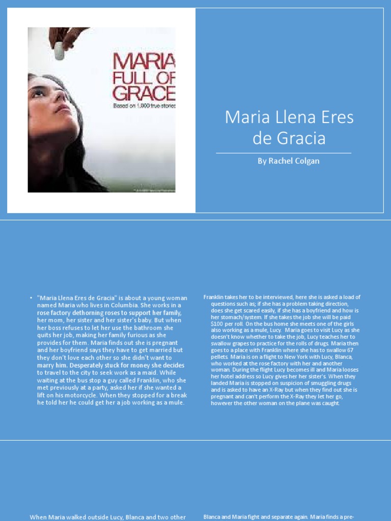 Maria Full of Grace | PDF