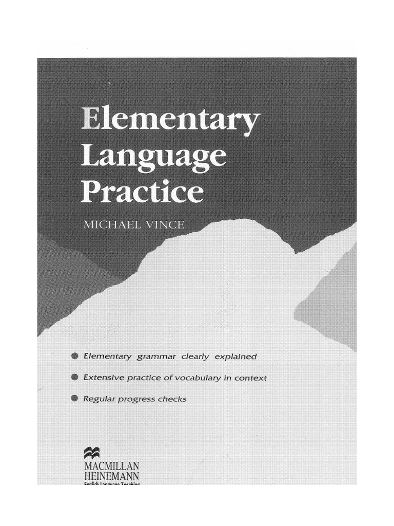 Elementary Language Practice PDF | PDF