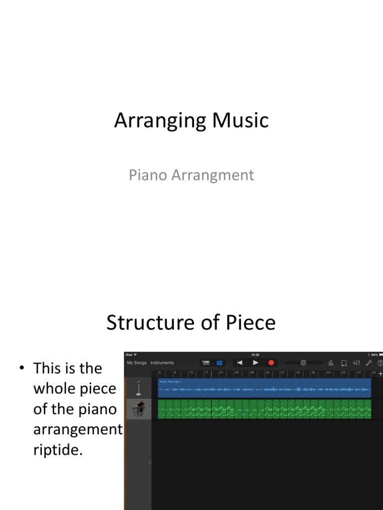 Piano Arrangement | PDF