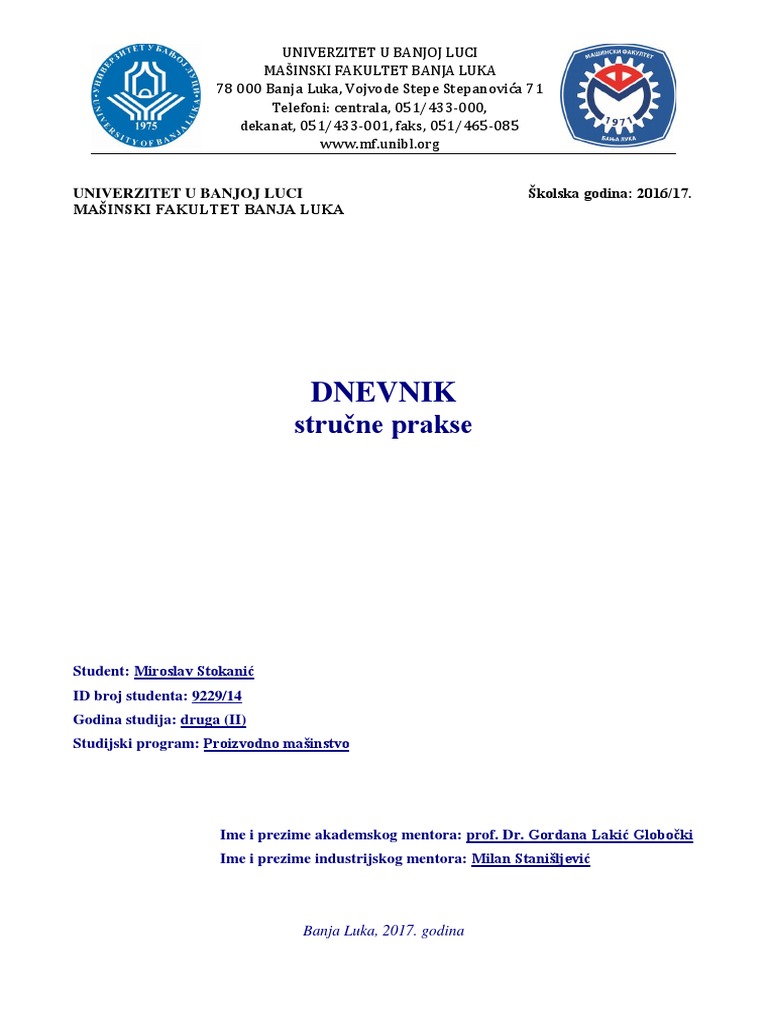 2 Dnevnik Rada | PDF