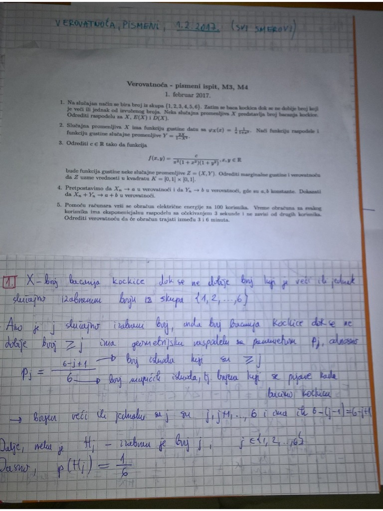 Verovatnoca Reseni Zadaci | PDF