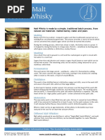 Whisky Making Process Explained | PDF | Malt | Whisky