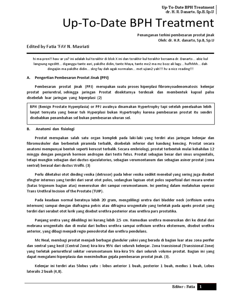 BPH PDF | PDF