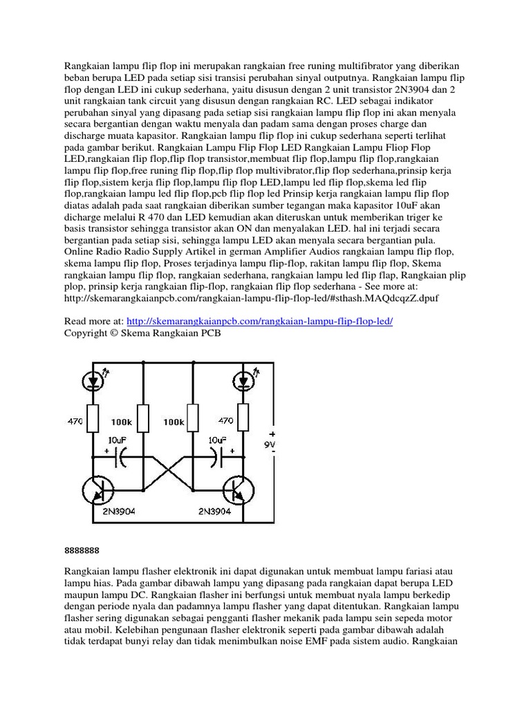 Lampu Flip Flop | PDF