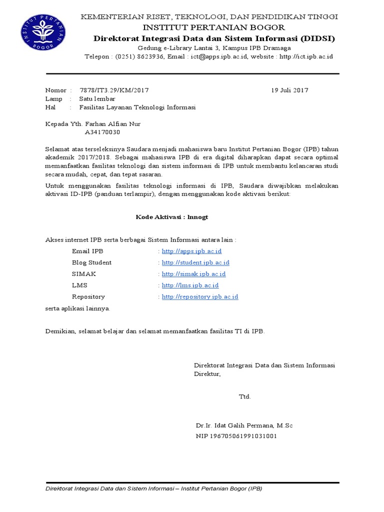 Simak Ipb PDF | PDF