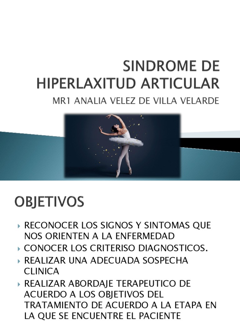 Sindrome de Hiperlaxitud Articular Manejo Rehabilitador | PDF | Músculo ...