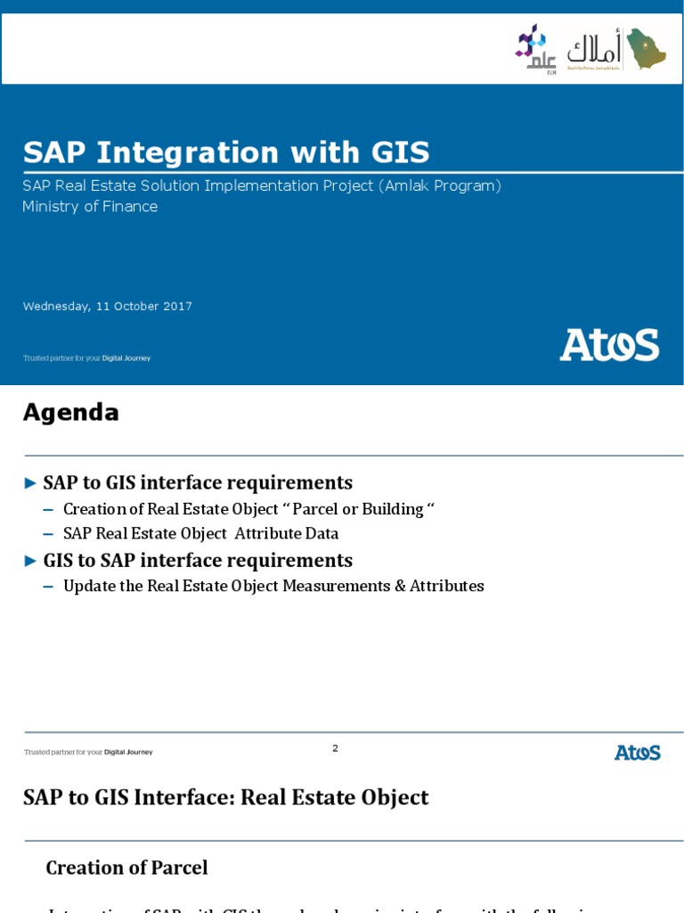 SAP REFX & GIS Integration | PDF | Geographic Information System | Web Service