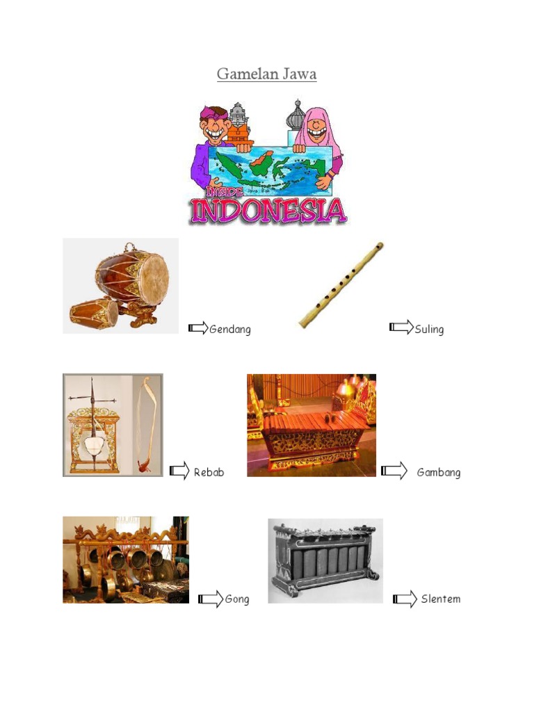 Gamelan Jawa: Gendang Suling | PDF