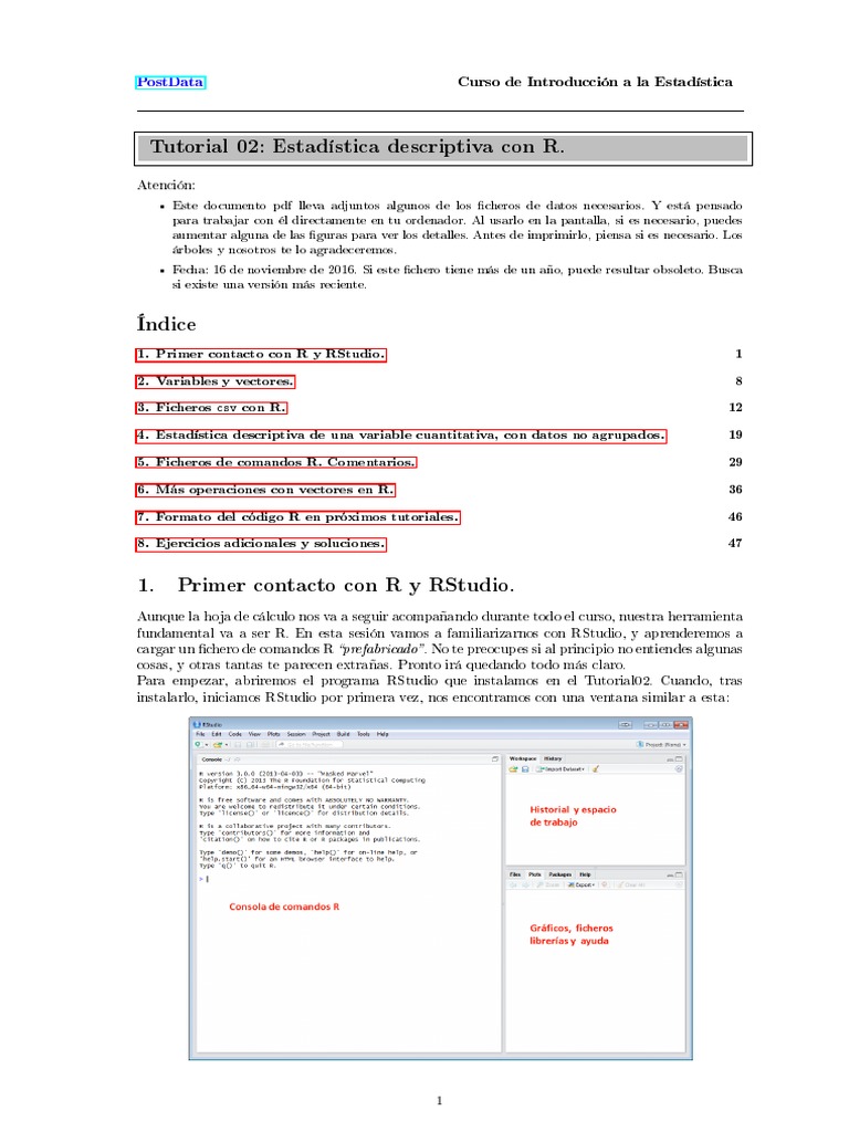 Sistema R | PDF | Pi | Variable (informática)