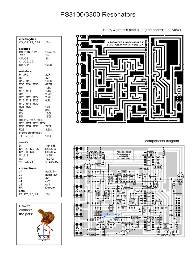 PS3100/3300 Resonators | PDF