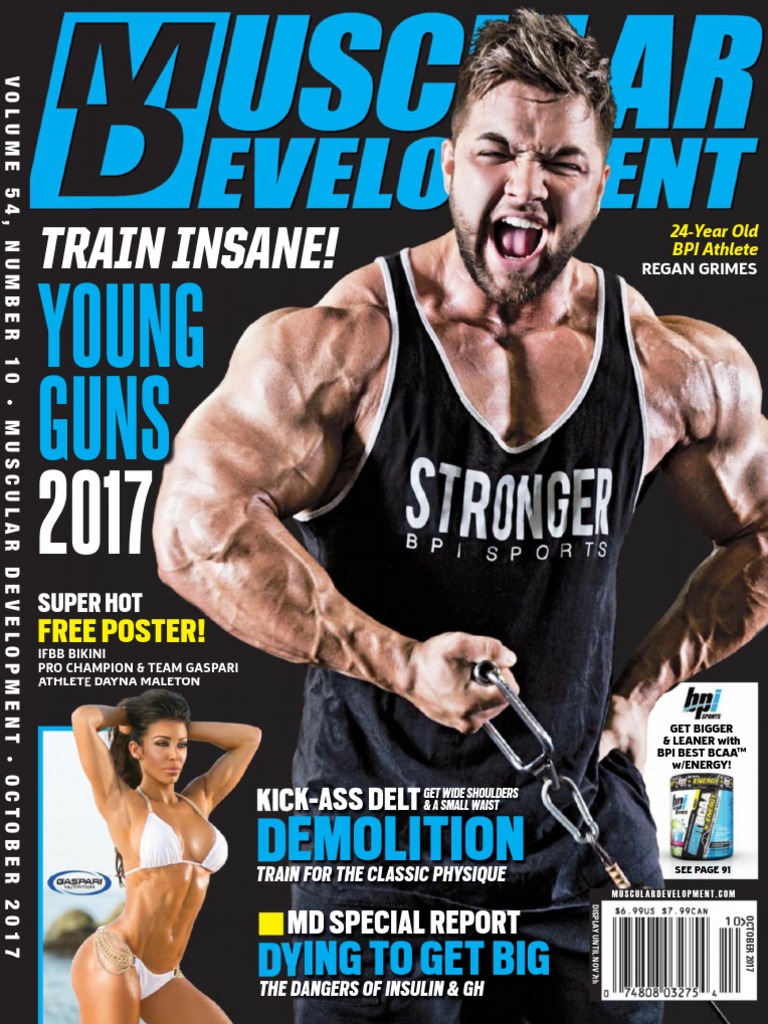 Muscular Development - November 2017 | PDF | Weight Training | Sports