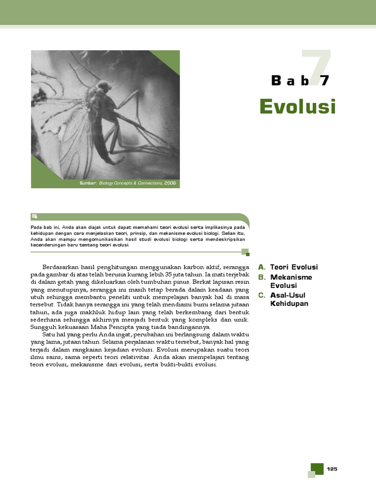 08 Bab7 Evolusi | PDF