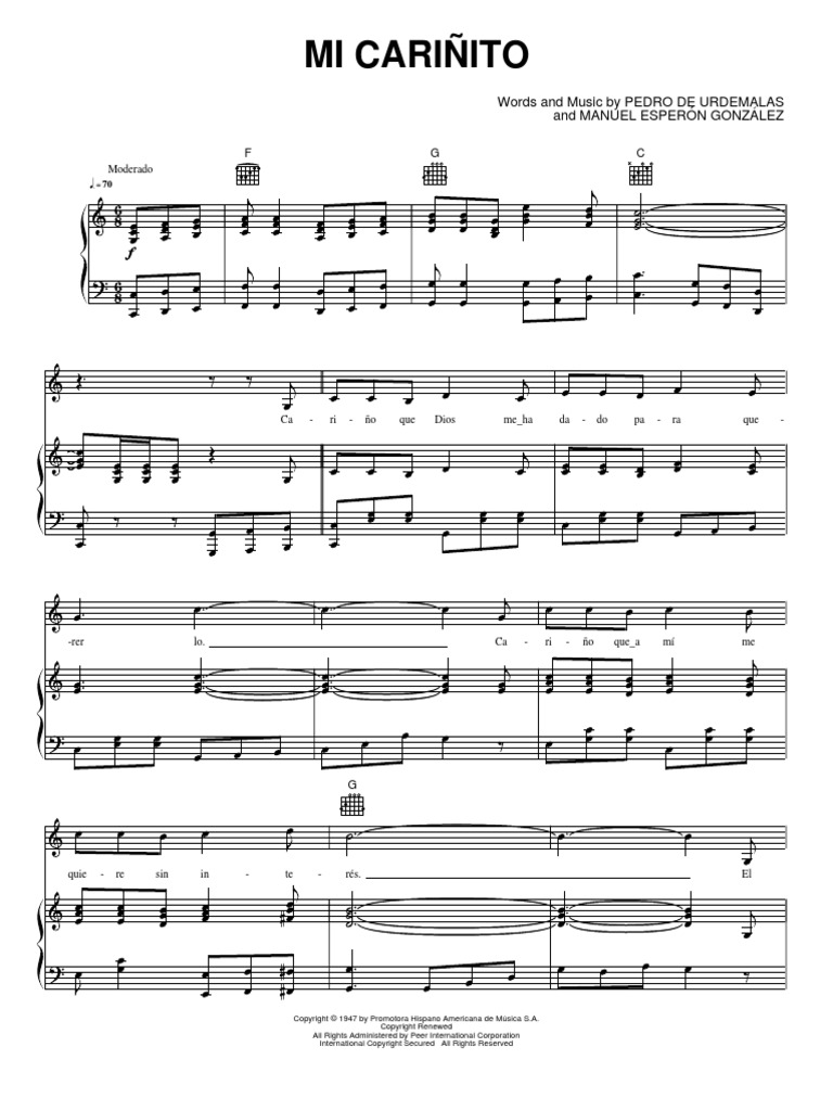 Mi Cariñito | PDF