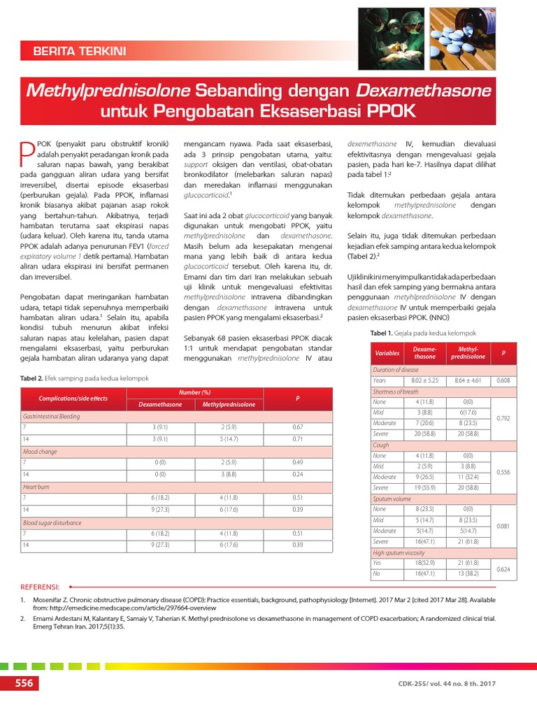 Methylprednisolone Vs Dexamethasone Ppok Pdf 4166