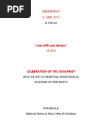 Child Dedication Ceremony Program | PDF | Jesus | God The Father