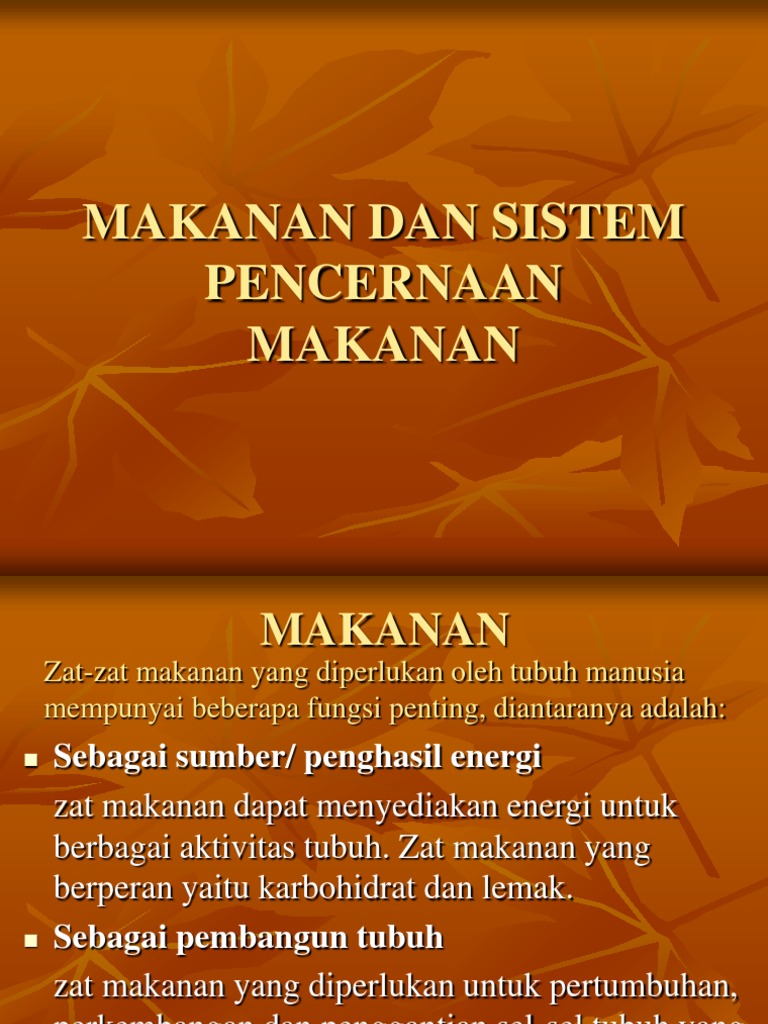 Bab 6 Sistem Pencernaan | PDF
