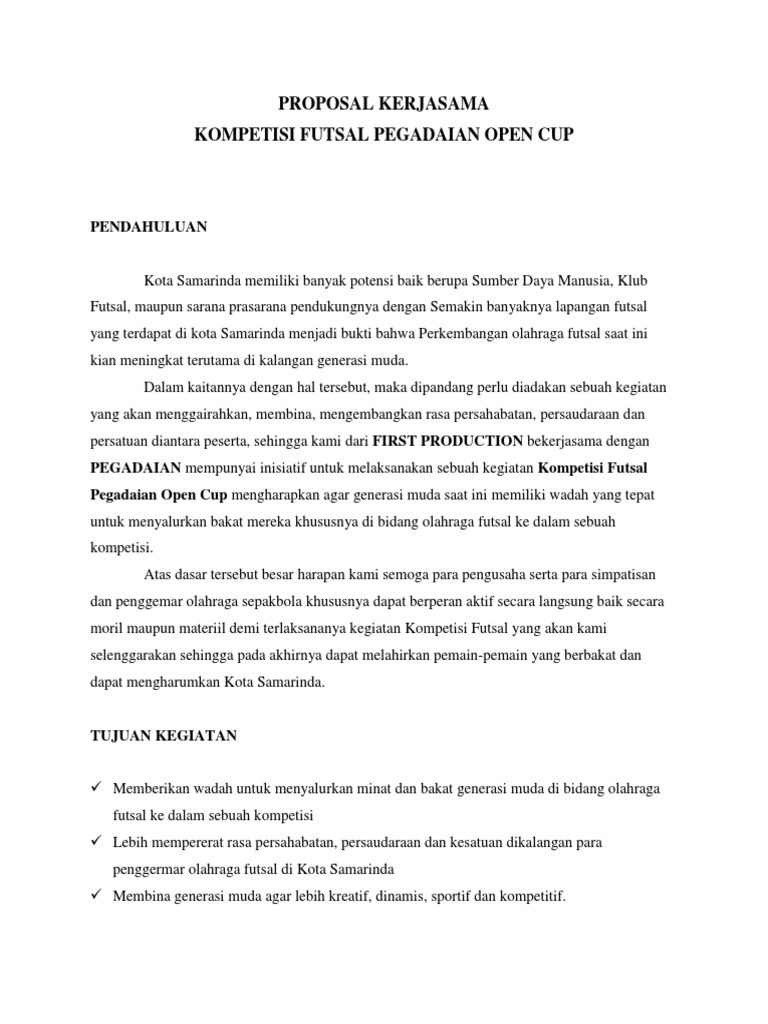 Proposal Titip | PDF