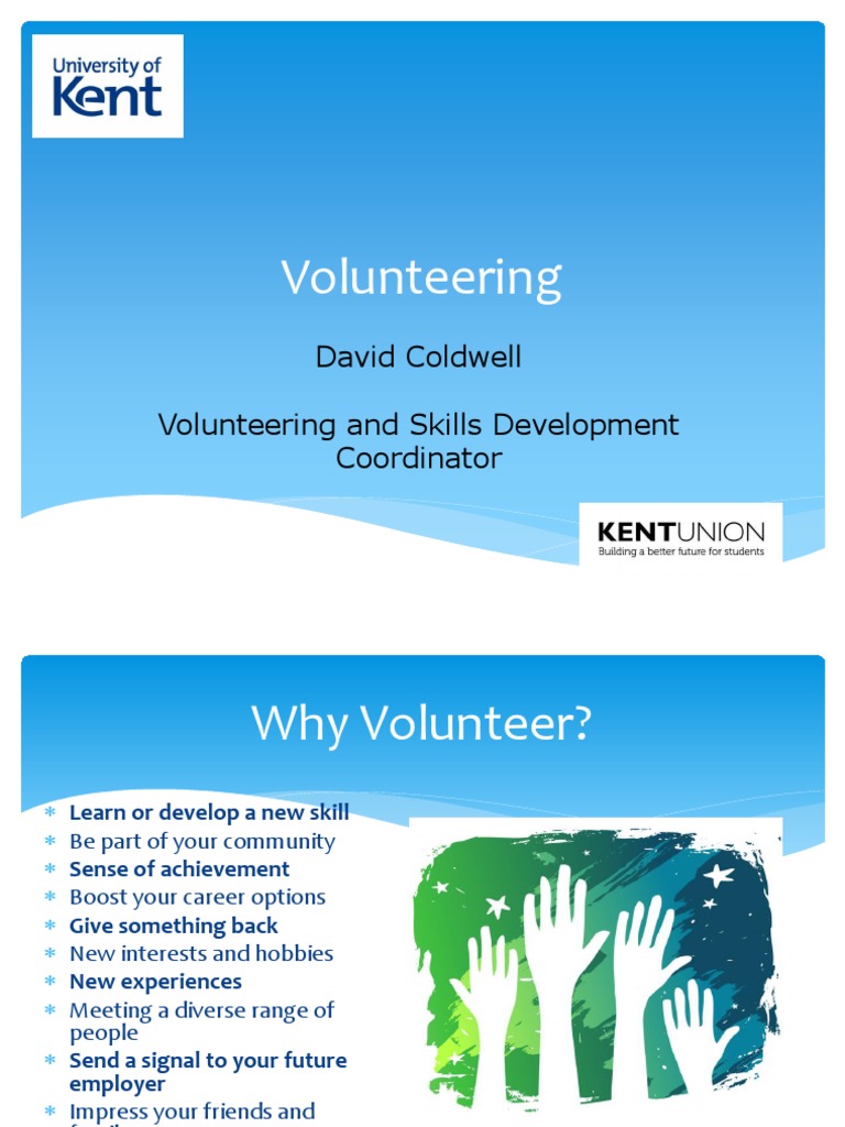Student Volunteering Guide | PDF | Volunteering | Communication