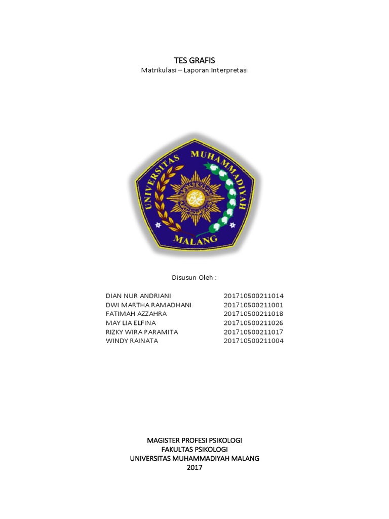 Analisis Grafis Tes HTP (House Tree Person) | PDF