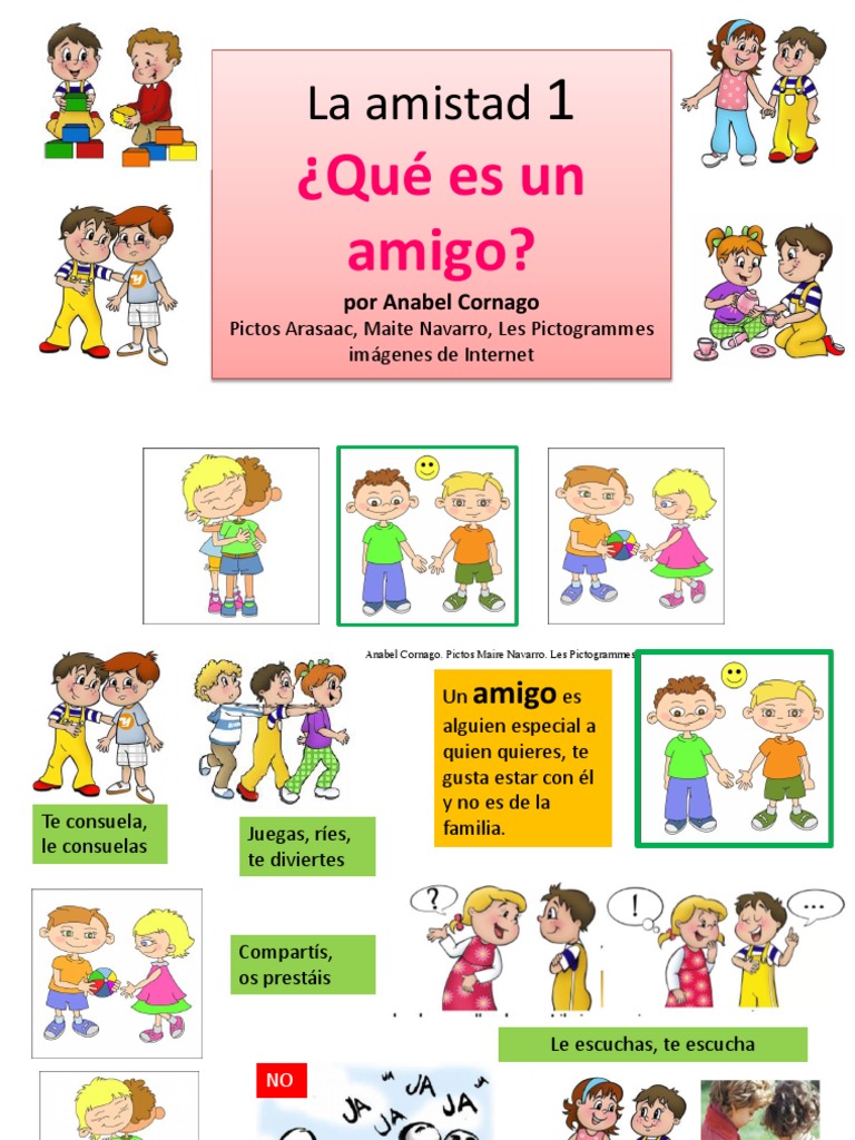 Historia Social: Qué Es Un Amigo | PDF | Ocio | Entretenimiento (general)