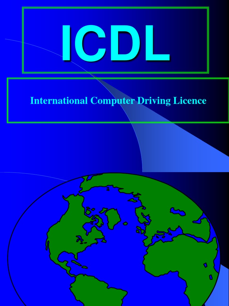 An Informative Guide to the International Computer Driving Licence ...