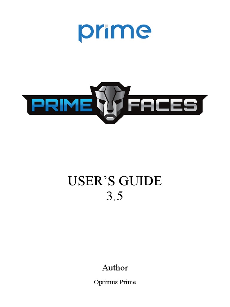 Primefaces User Guide 3 5 PDF | PDF | Java Server Faces | Boolean Data Type
