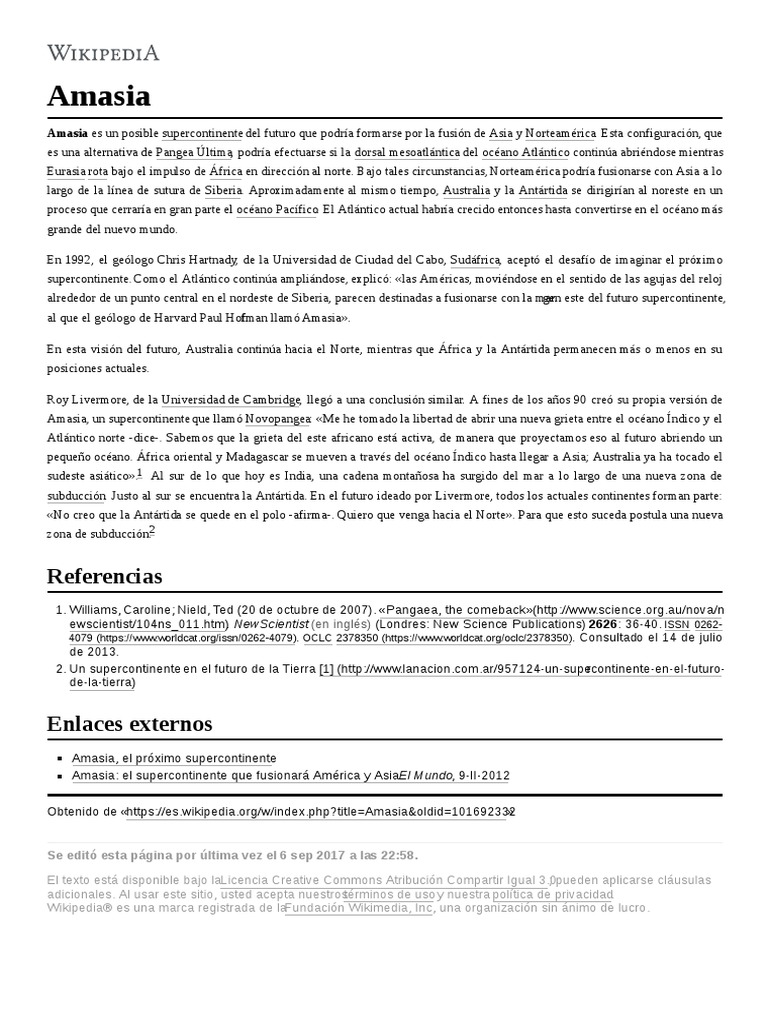 Amasia | PDF | Tectónica | Geología