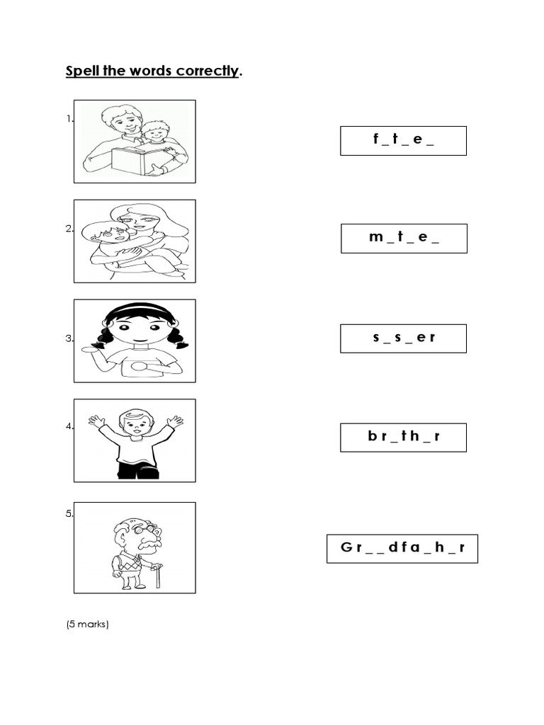 Mid Term Writing Paper Year 1 | PDF