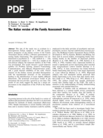 McMaster Family Assessment Device Overview | PDF