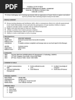 Dilip Camp Boss Cv. | PDF