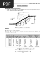 Swedish Circle Method for Slope Stability | PDF | Mechanics | Civil ...