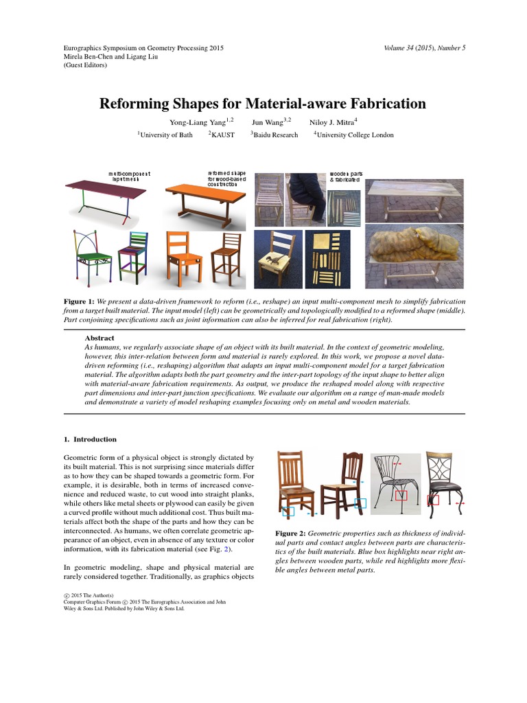 Reforming Shapes Sgp15 | PDF | Shape | Geometry