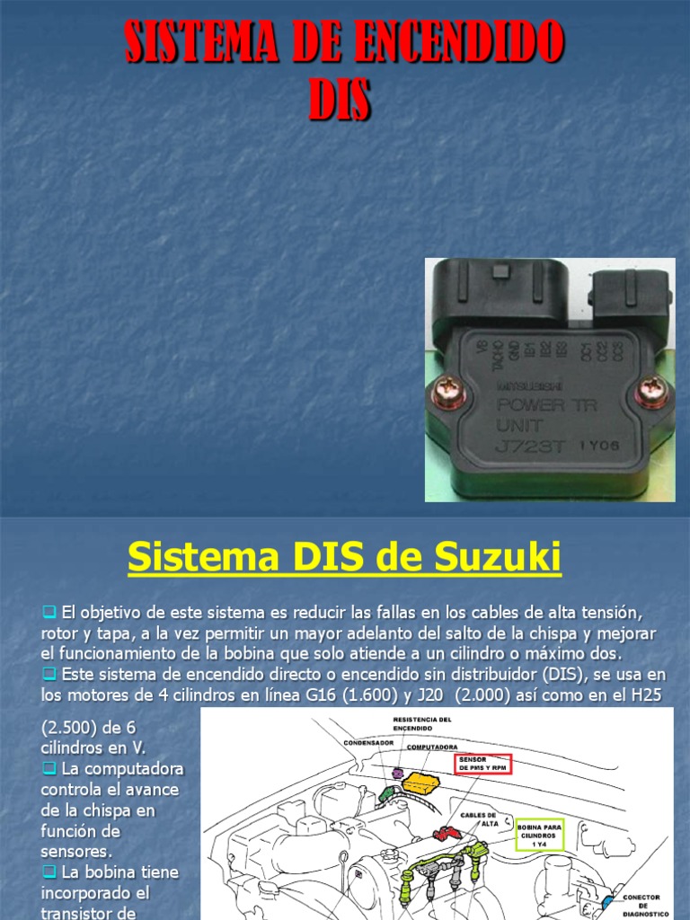 Sistema de Encendido DIS | Energia electrica | Motor de combustión interna
