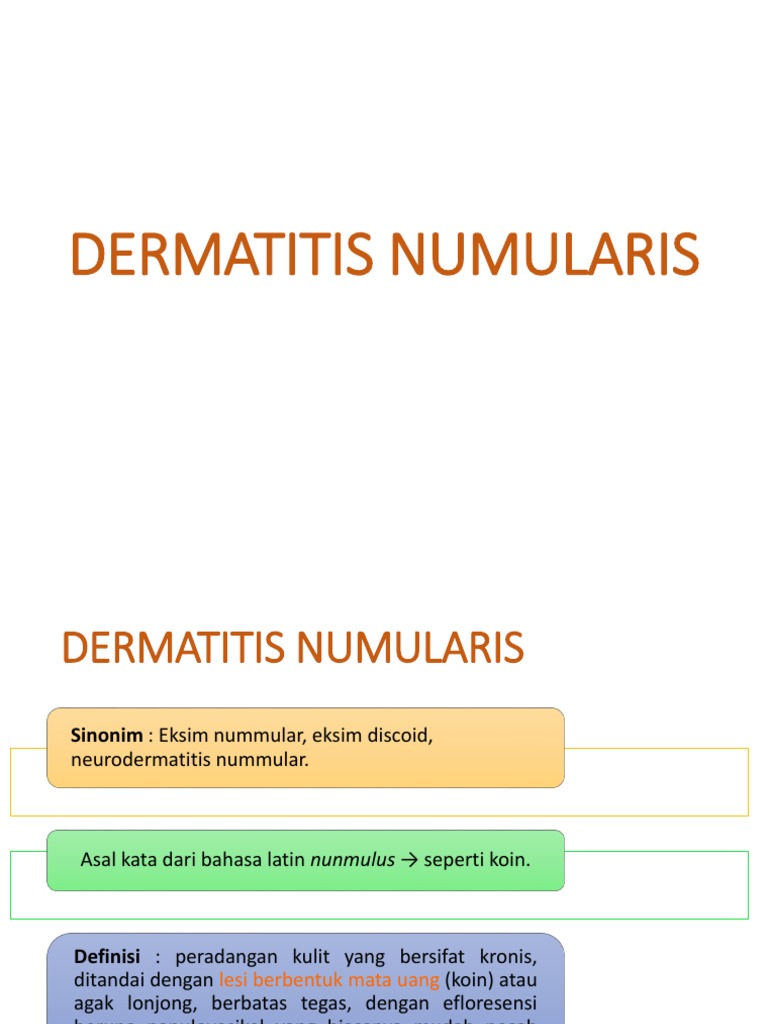 Dermatitis Numularis | PDF