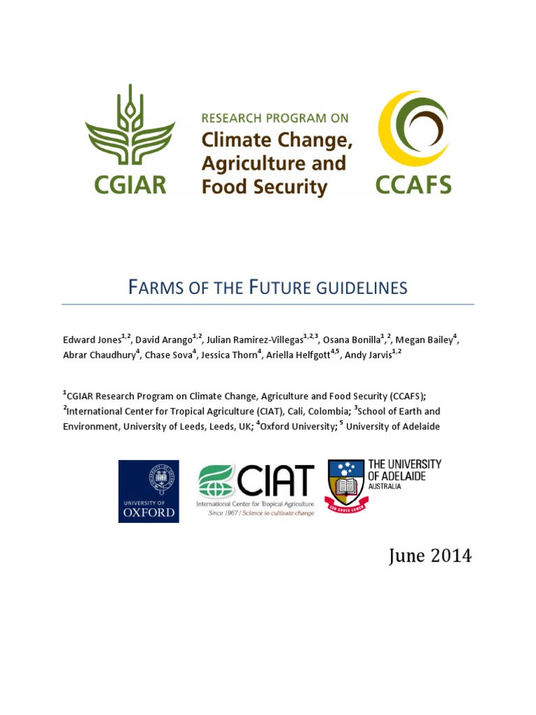 Future Farming for Climate Resilience | PDF | General Circulation Model ...