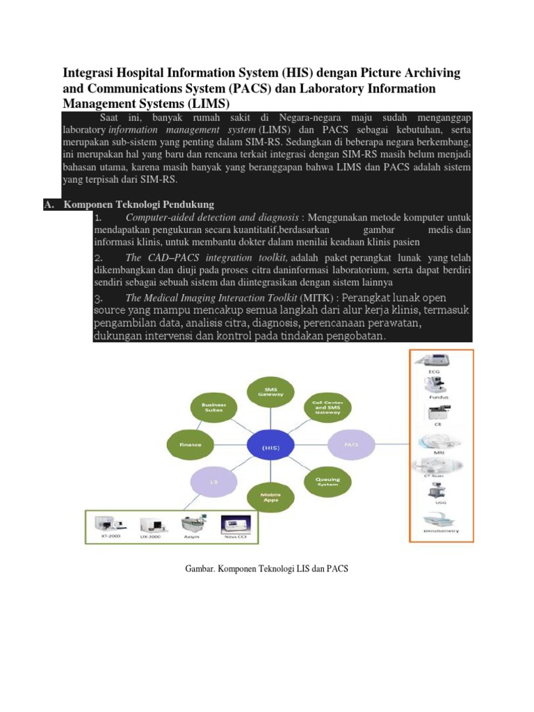 Integrasi Hospital Information System | PDF | Bisnis