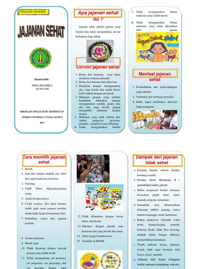 Panduan Jajanan Sehat dan Aman | PDF