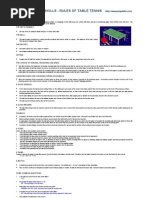 Basic Table Tennis Rules Explained | PDF | Table Tennis | Gaming