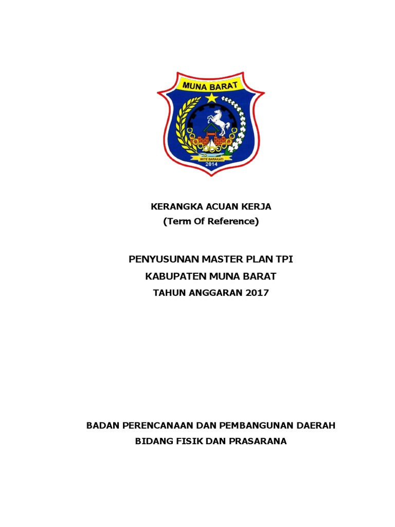 Kak Master Plan Tpi | PDF