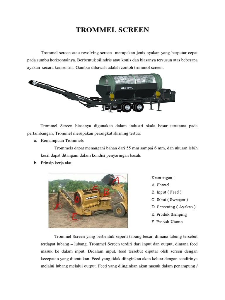 Trommel Screen | PDF
