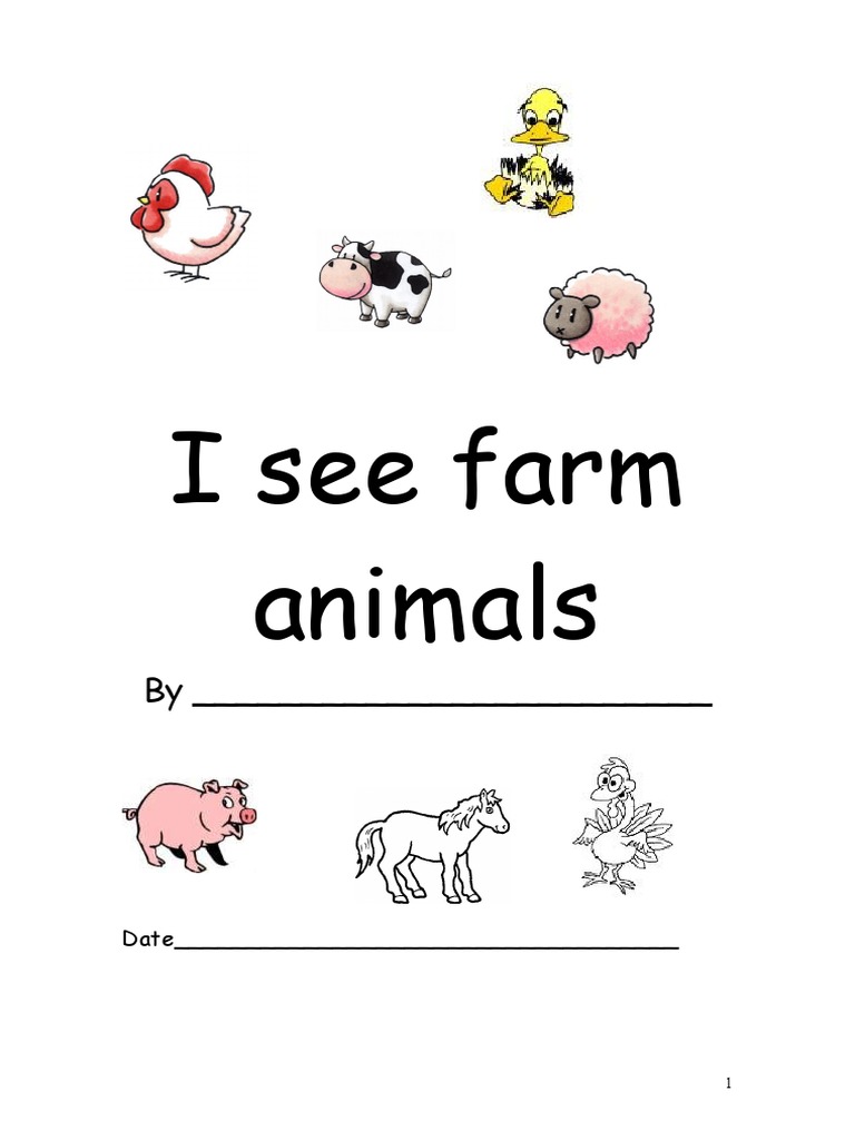 Farm Animals in English | PDF