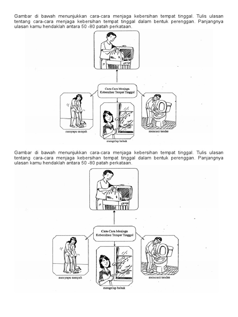 Cara-Cara Menjaga Kebersihan Tempat Tinggal | PDF | Pengembangan Diri