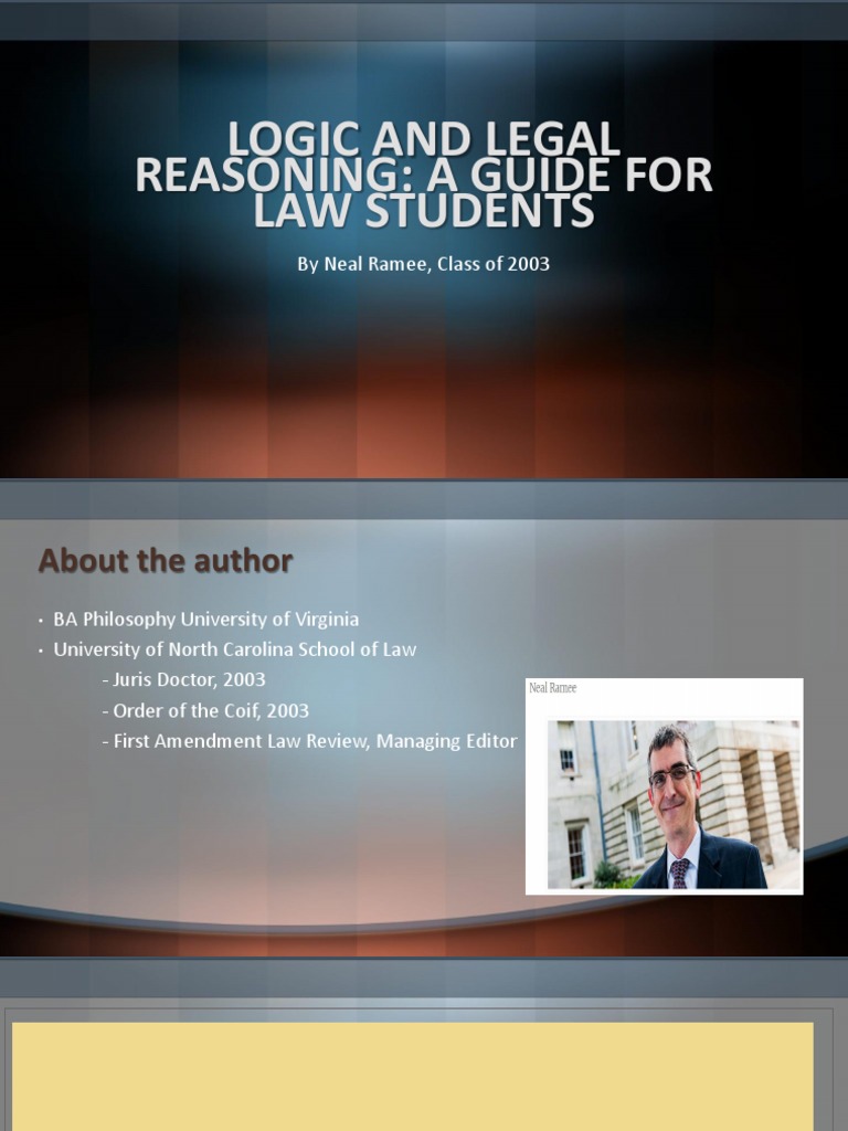 Logic and Legal Reasoning | PDF | Fallacy | Argument