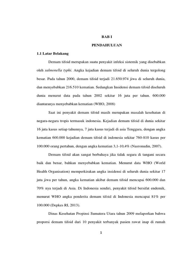 Asuhan Keperawatan Demam Tifoid | PDF | Pengembangan Diri | Kesehatan ...