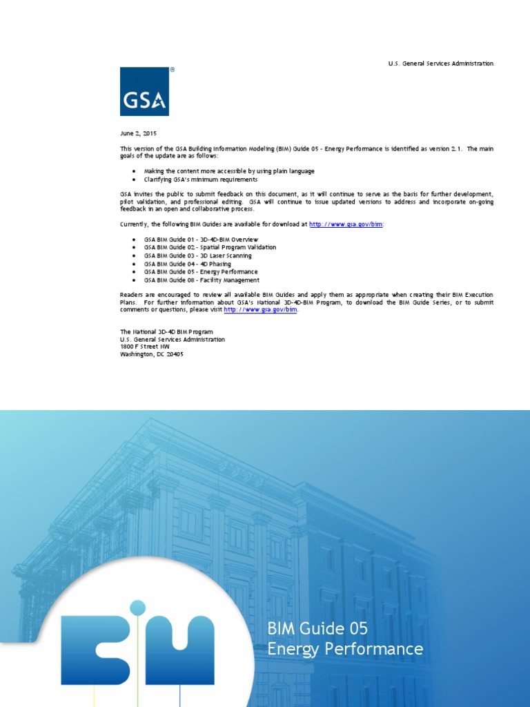 GSA BIM Guide 05 Version 2.1 | PDF | Building Information Modeling ...