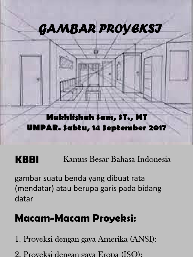Gambar Proyeksi | PDF