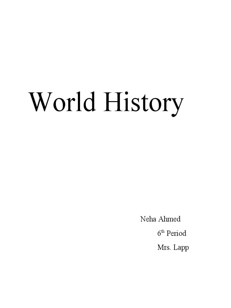 World History | PDF