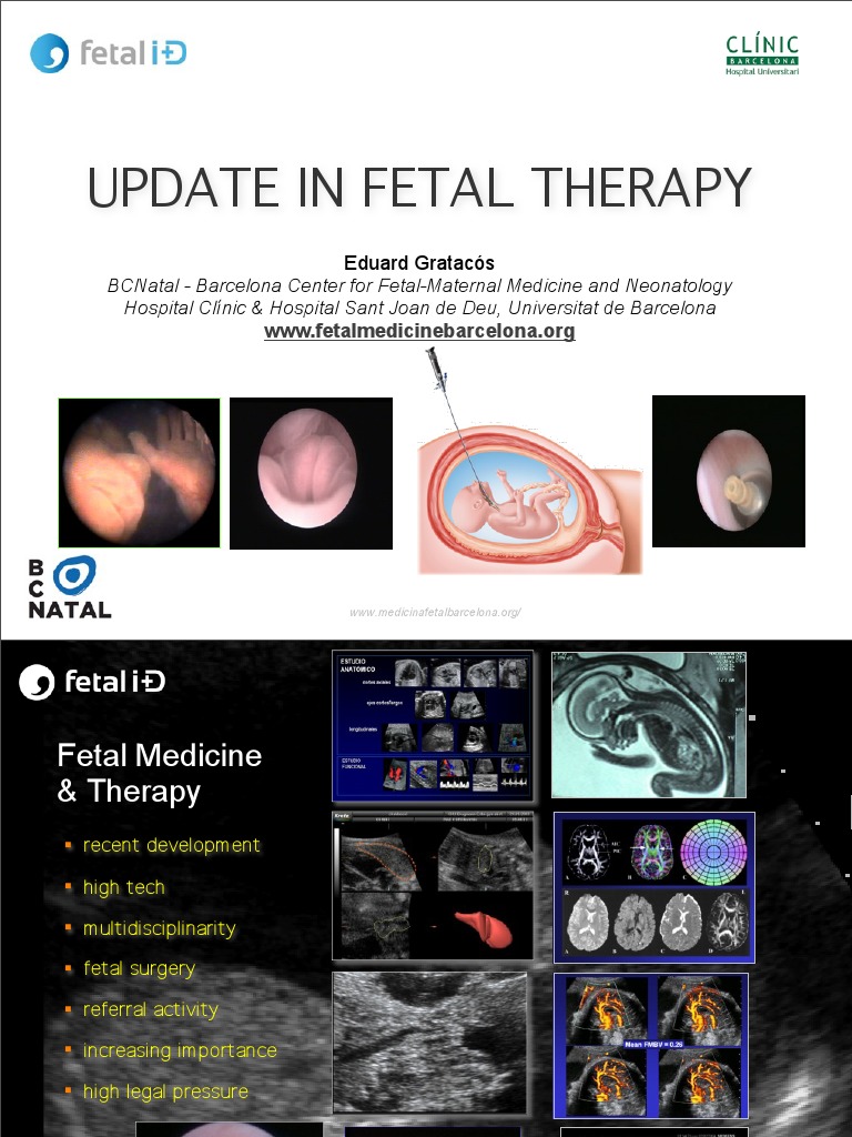 15 02 UpdateFetalTherapy 0 | PDF | Fetus | Obstetrics